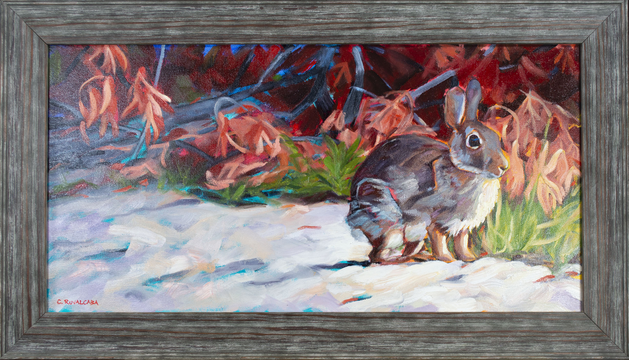Fall Hare by Cathryn Ruvalcaba For Sale | Art & Object Marketplace
