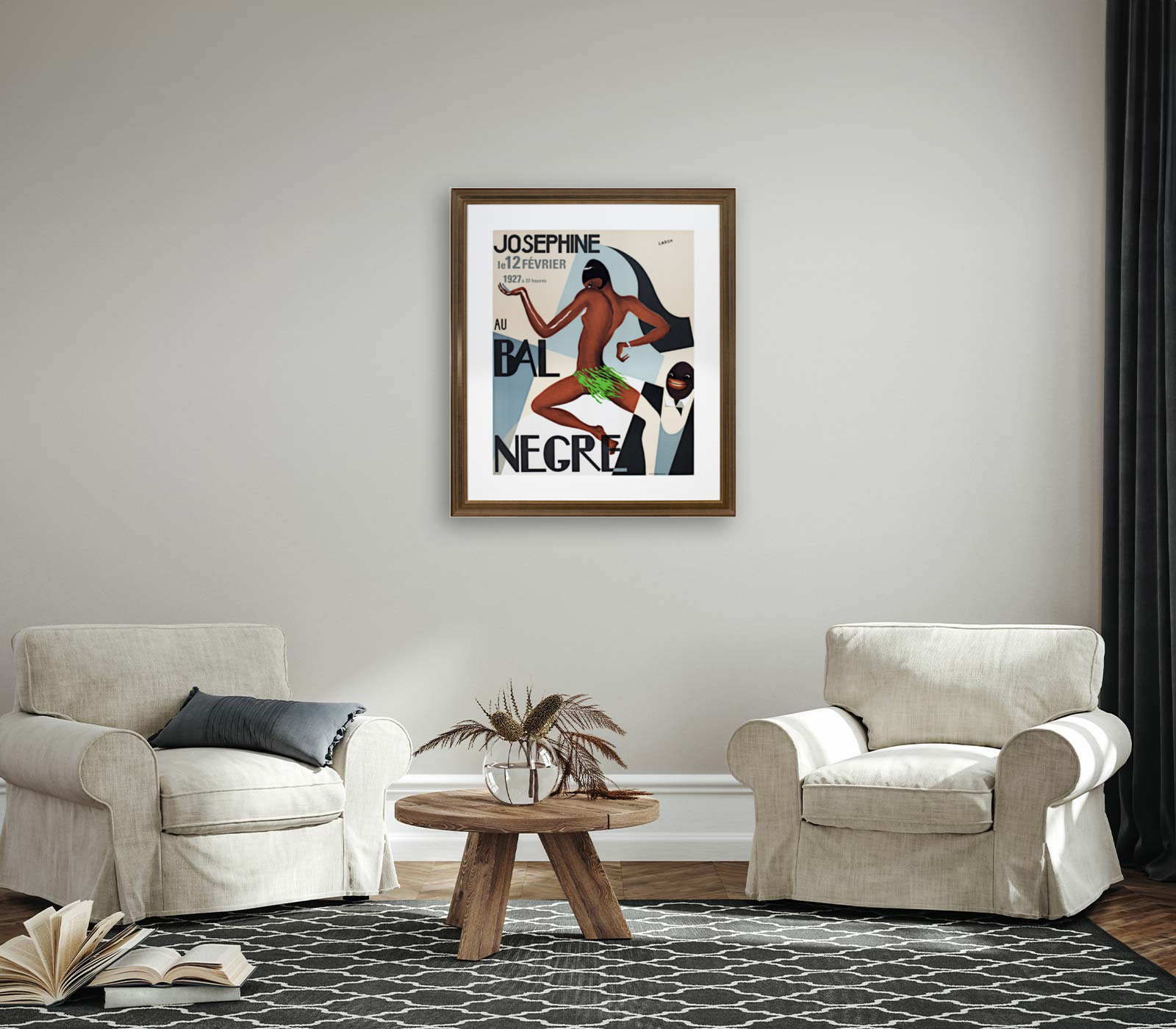 Josephine Au Bal Negre by Andre-Charles Caron For Sale | Art & Object ...