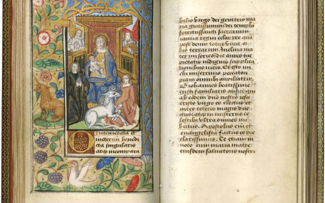 Books Of Hours Collecting Treasures From The Medieval Past Art Object