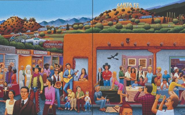 David Bradley: Visions of Native American Life that Pop | Art & Object