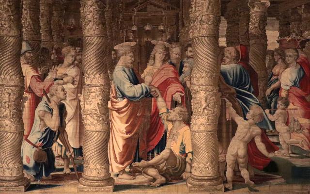 A Rare Chance to see Raphael’s Tapestries in the Sistine Chapel