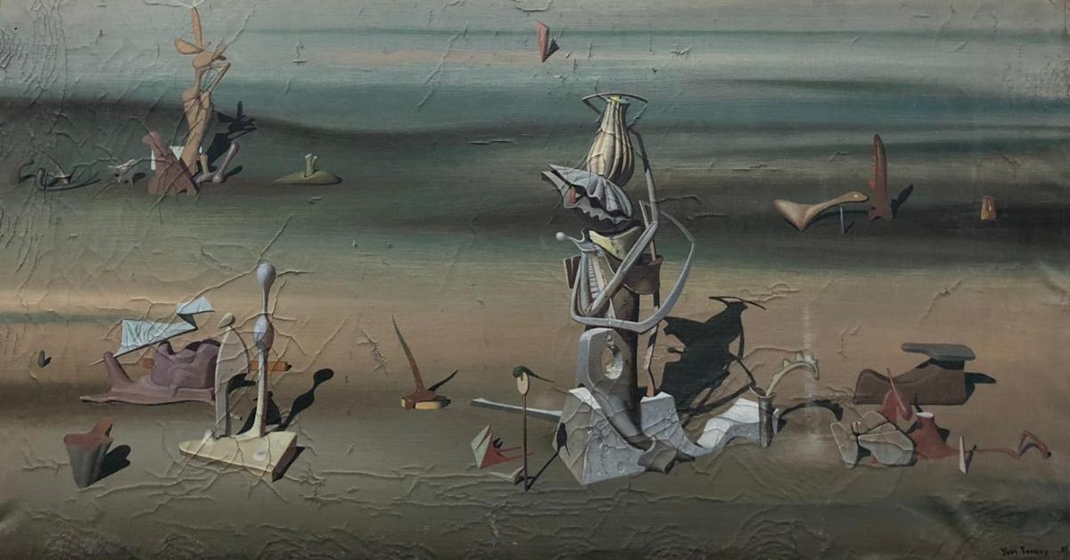 Surrealist Tanguy Painting Found in Airport Trash | Art & Object
